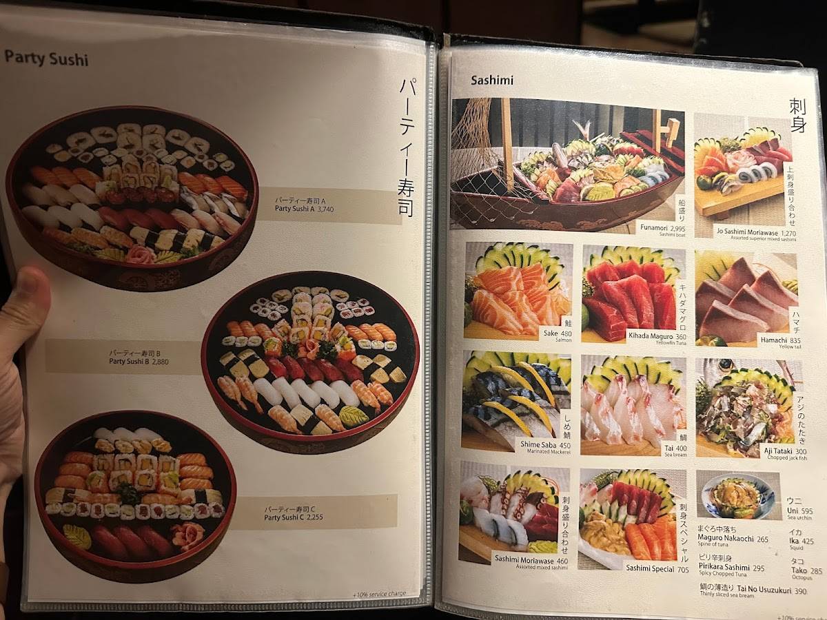 Menu at Nonki Japanese Restaurant (Main - Mandaue), Mandaue City, 219 A ...