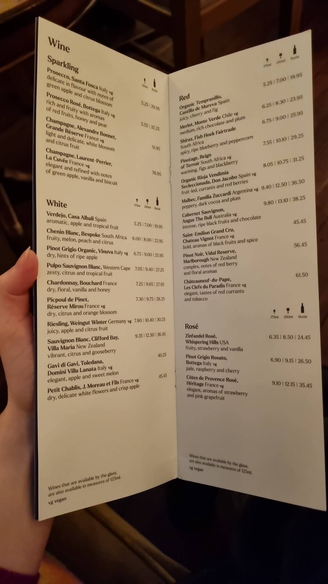 Menu at Cosy Club, Norwich