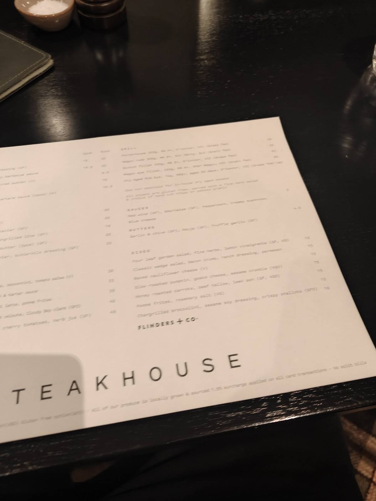 Menu at Notting Hill Hotel (The Nott) restaurant, Notting Hill, 260-262 ...