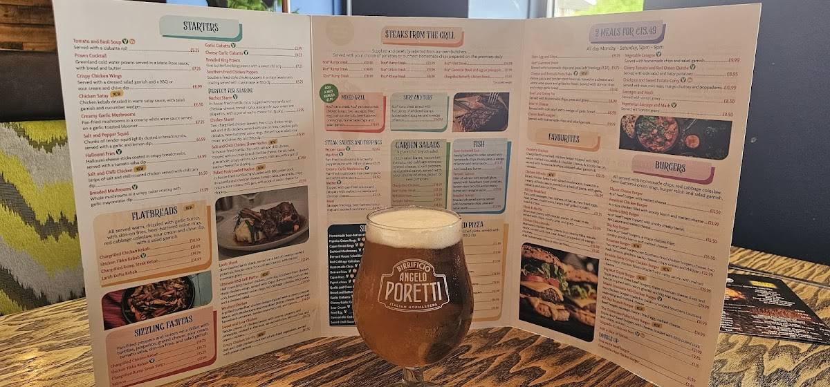 Menu at Stadium Leisure & Premier Steak House pub & bar, Nottingham ...