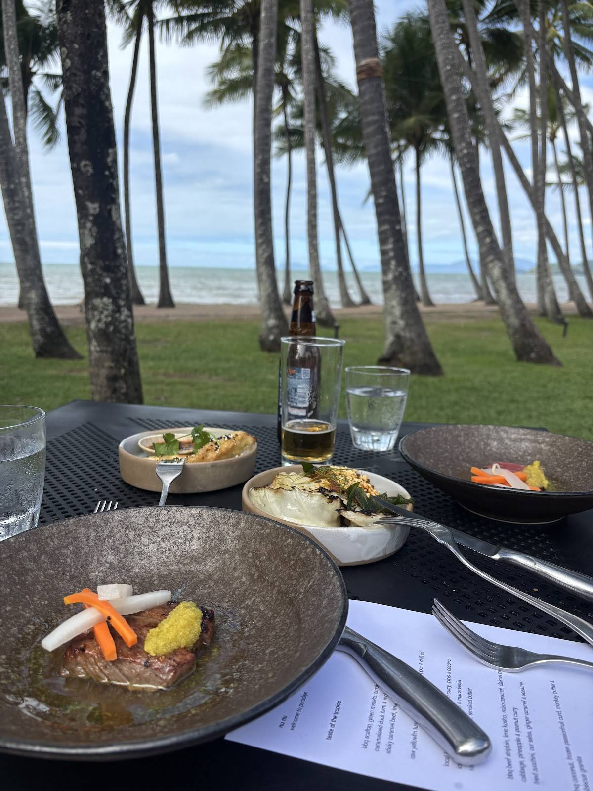 Menu at Nu Nu Restaurant, Palm Cove
