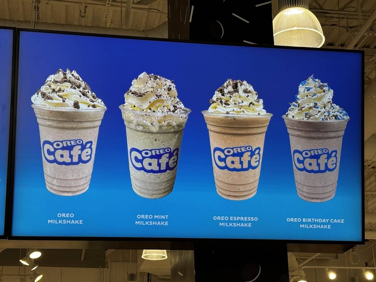 Menu at OREO Cafe, East Rutherford, 1 American Dream Wy Suite G134