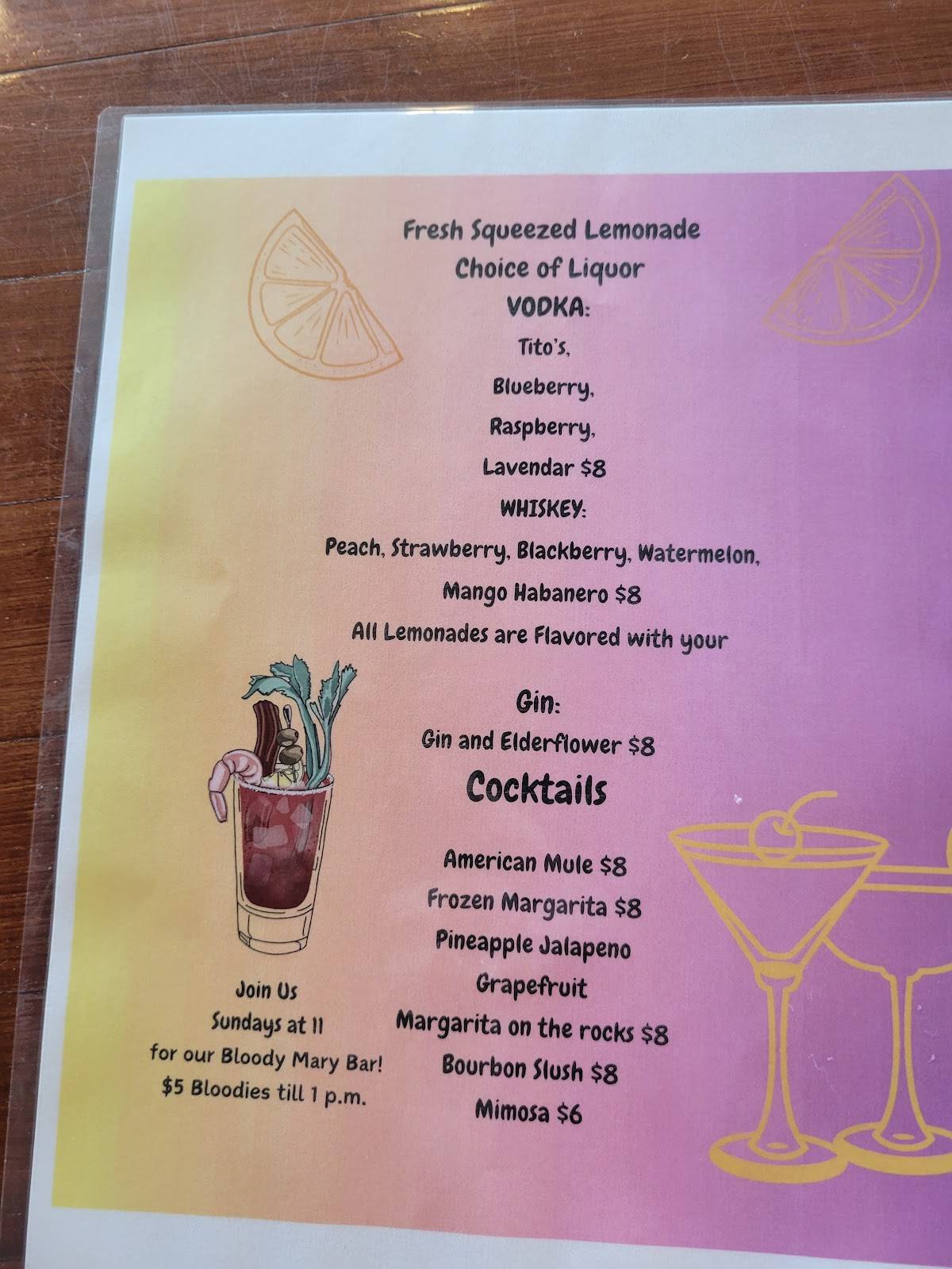 Menu at Old Fish House-Huron pub & bar, Huron