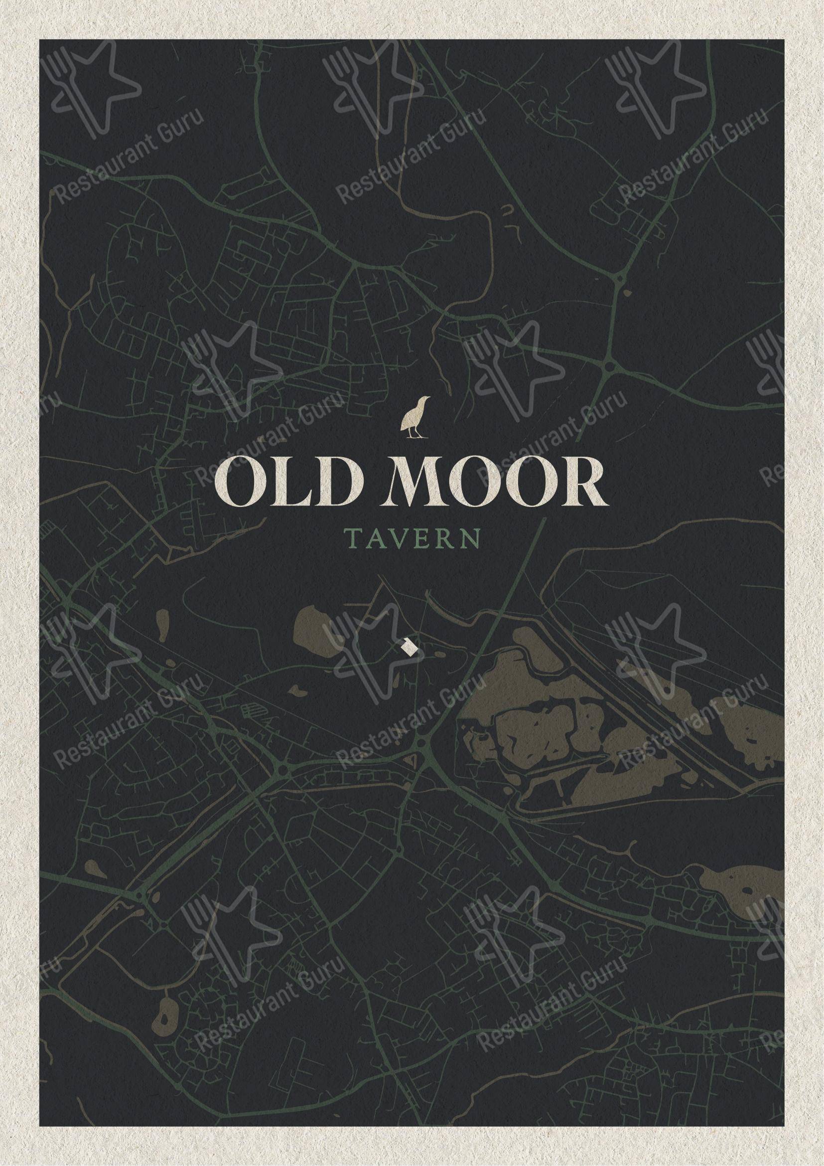 Menu at Old Moor Tavern pub & bar, Barnsley