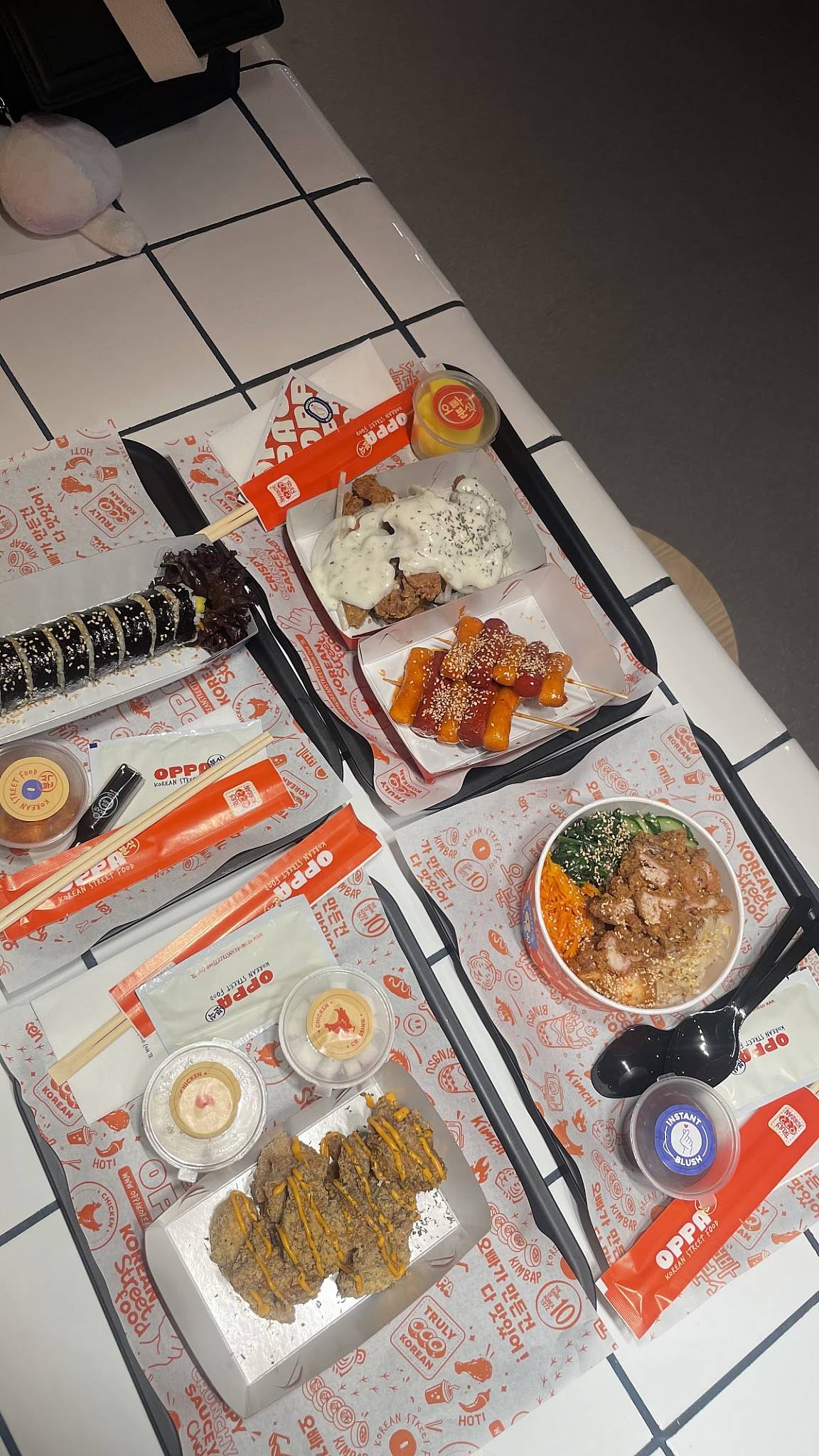 Menu at Oppa Korean Street Food Nata Vega AVM, Ankara