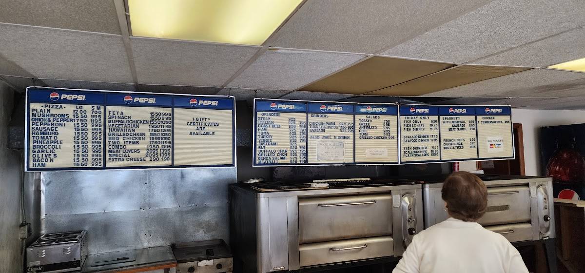Menu at Orbit Pizza pizzeria, Holden