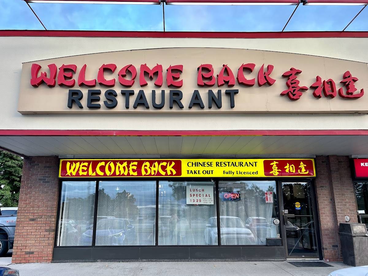 Menu au Welcome Back Chinese Restaurant, Ottawa, Robertson Rd