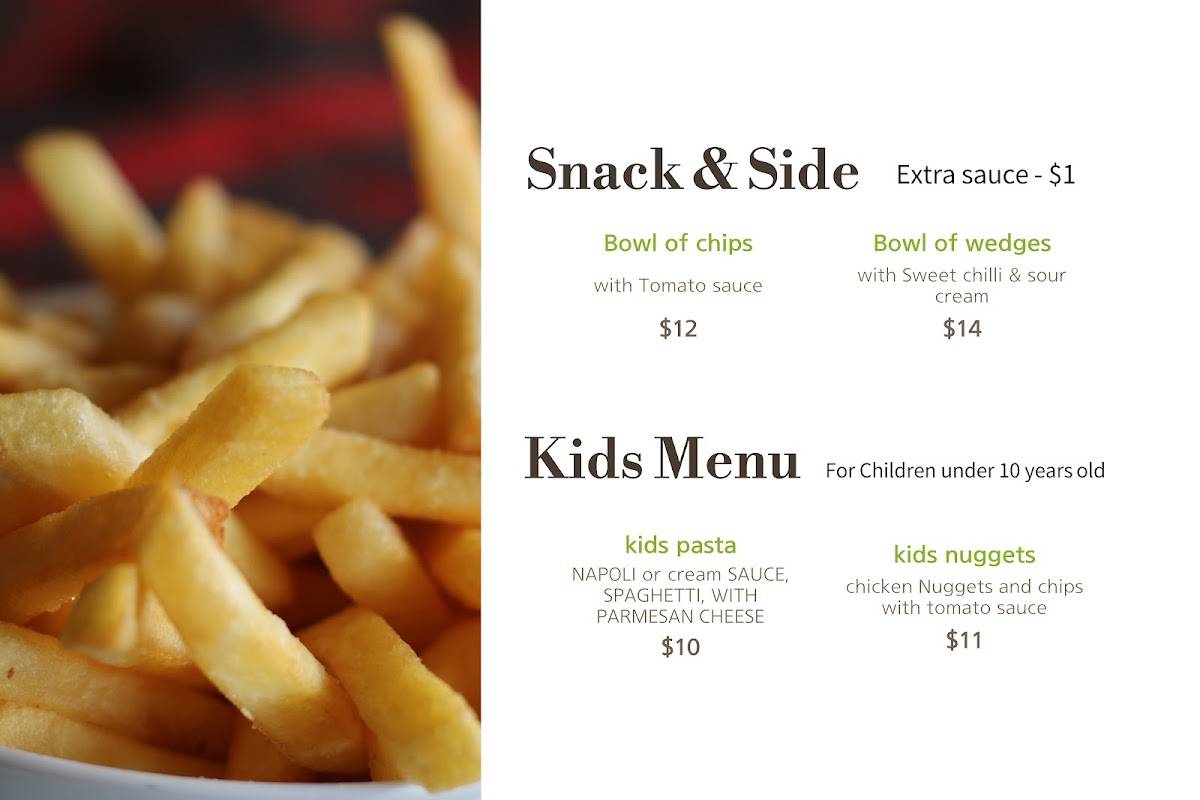 Menu at Paninaro Cafe, Runcorn