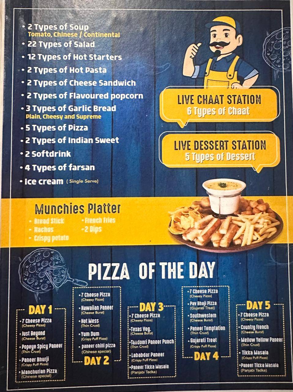 Menu at Papa Louie's Pizza - Drive In, Ahmedabad