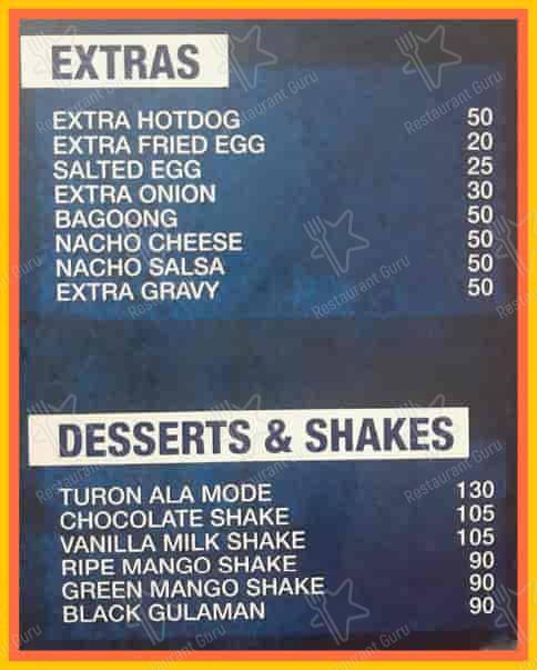 Menu at Ang Pulo Ihaw - Ihaw restaurant, Pasig