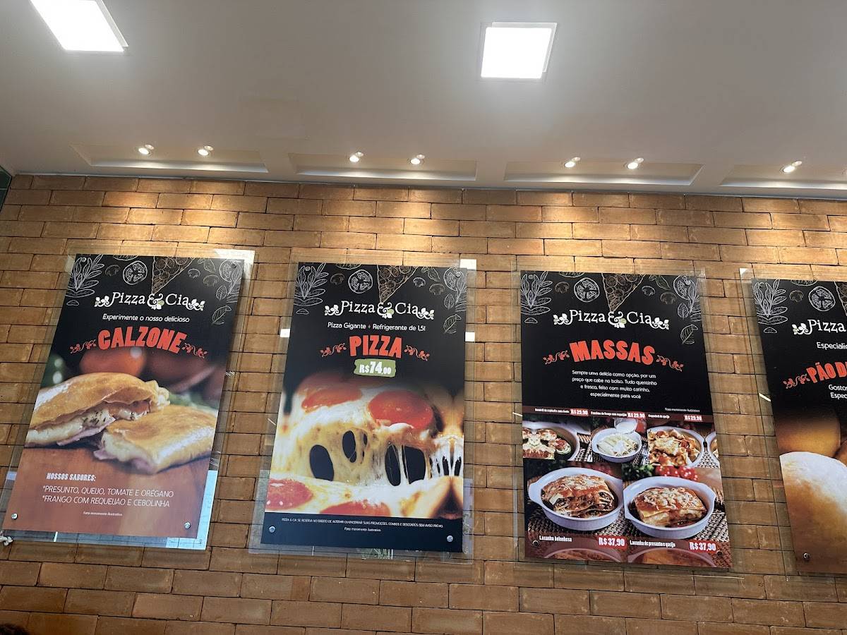 Menu em Pizza & Cia restaurante, Rio de Janeiro, Shopping Rio Sul - Av ...