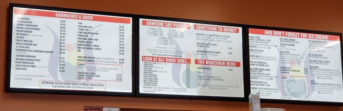 Menu at Simply DJ’s pizzeria, Tipp City