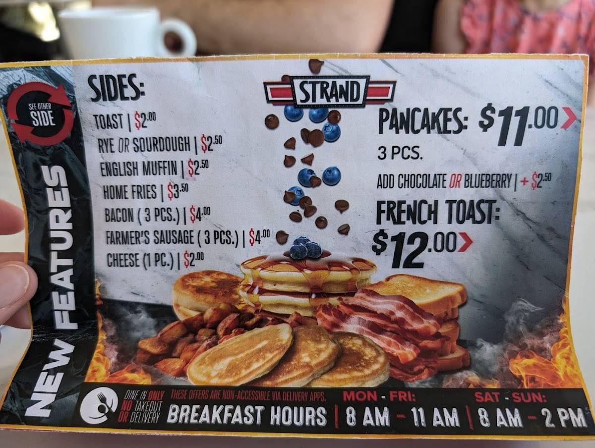 Menu at Strand Shawarma & Cafe: Poutine, Fish & Chips, Pizza and ...