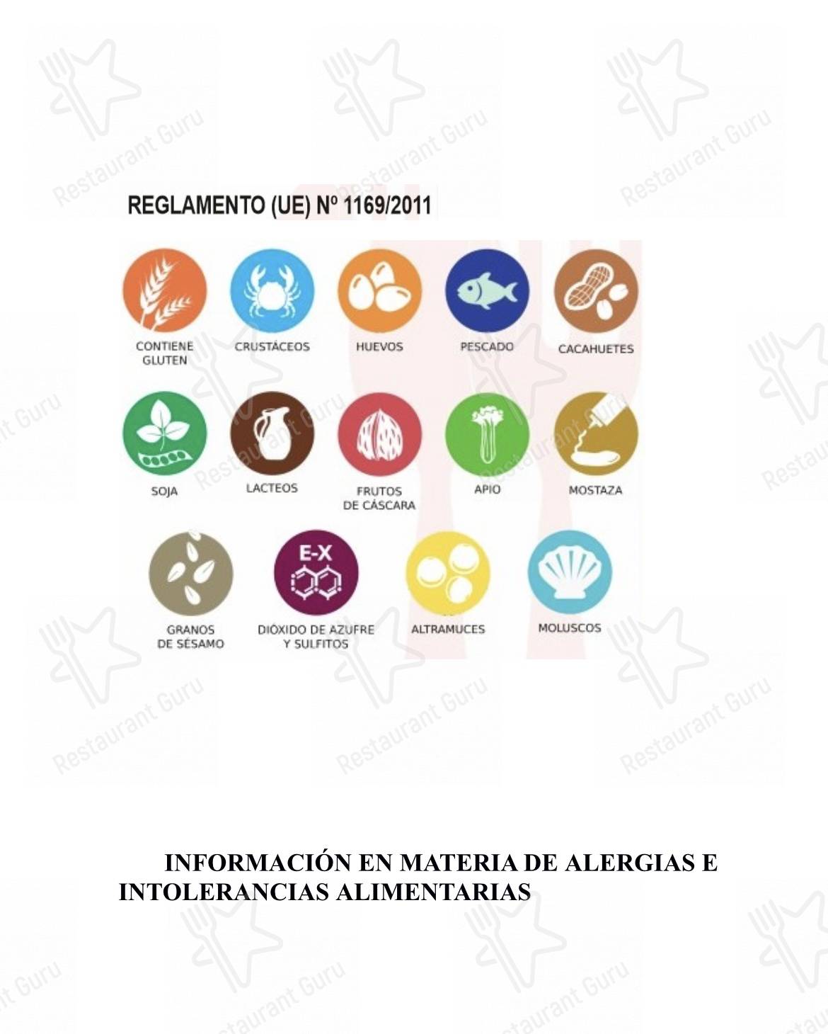 Carta de Pizzería Zafra, Sagunt