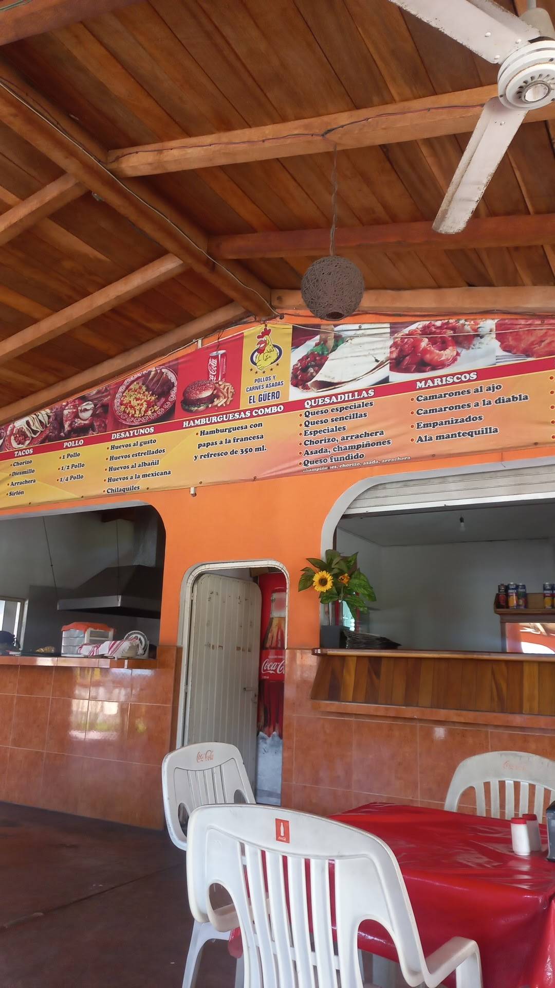 Carta del restaurante Pollos Y Carnes Asadas El Güero, Manzanillo