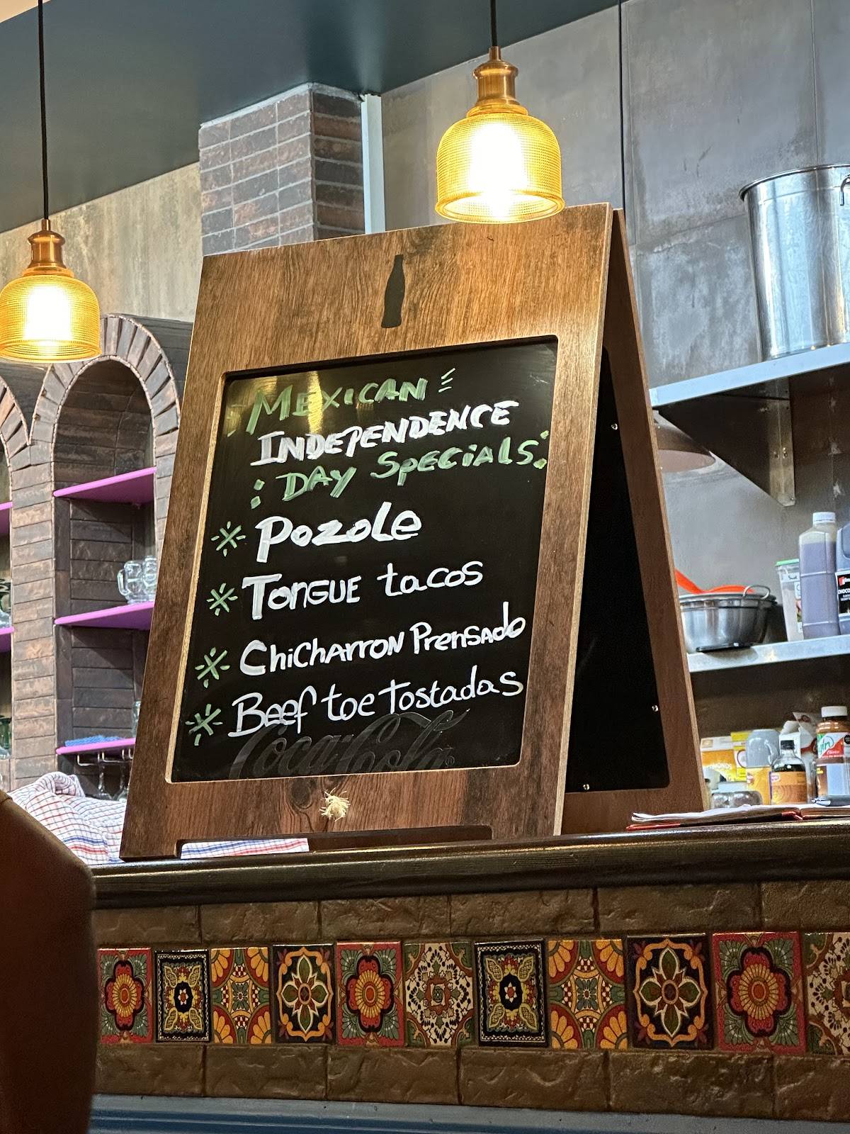 Menu at Provecho restaurant, Auckland