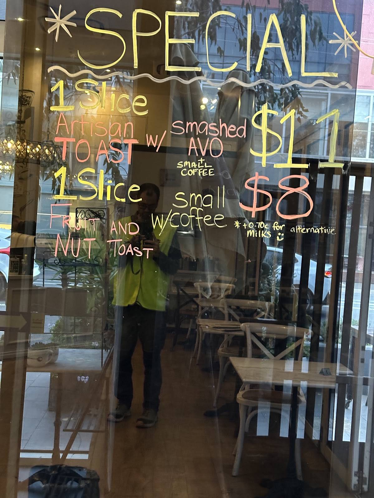 Menu at Provence Kitchen/Bakery Cafe, Hawthorn