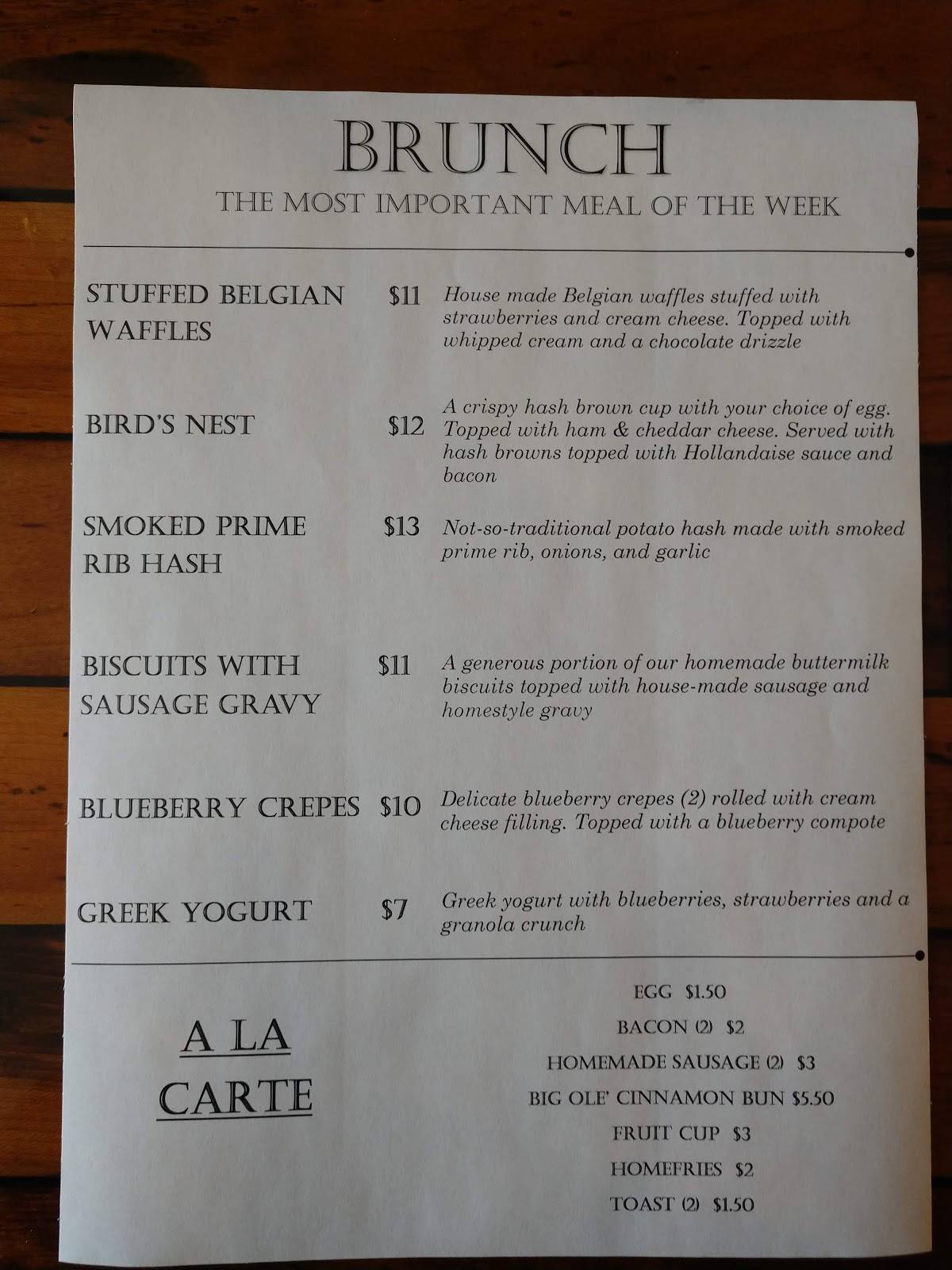 Menu at 39 Problems pub & bar, Albion, 41 N Main St