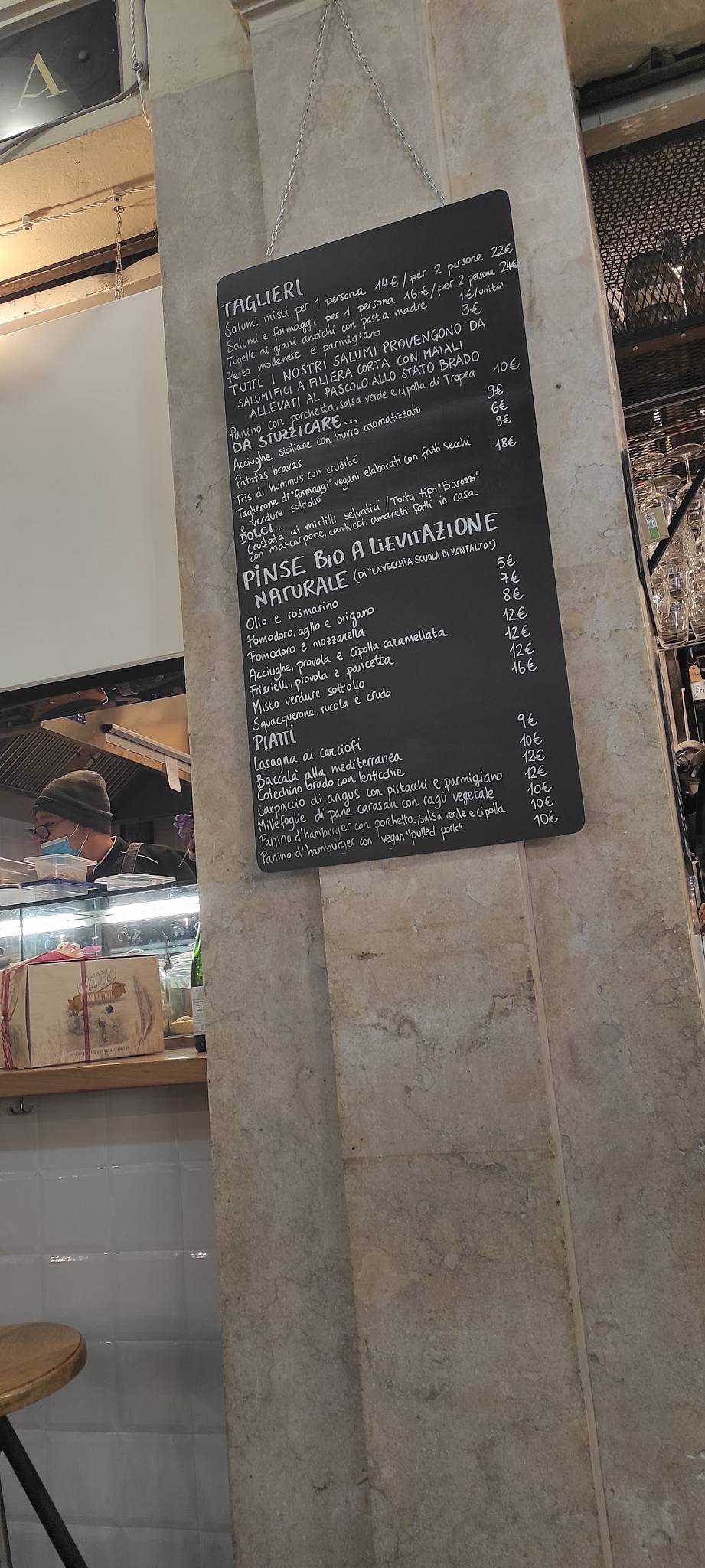 Speisekarte von Al Vinelli Modena pub & Bar, Modena