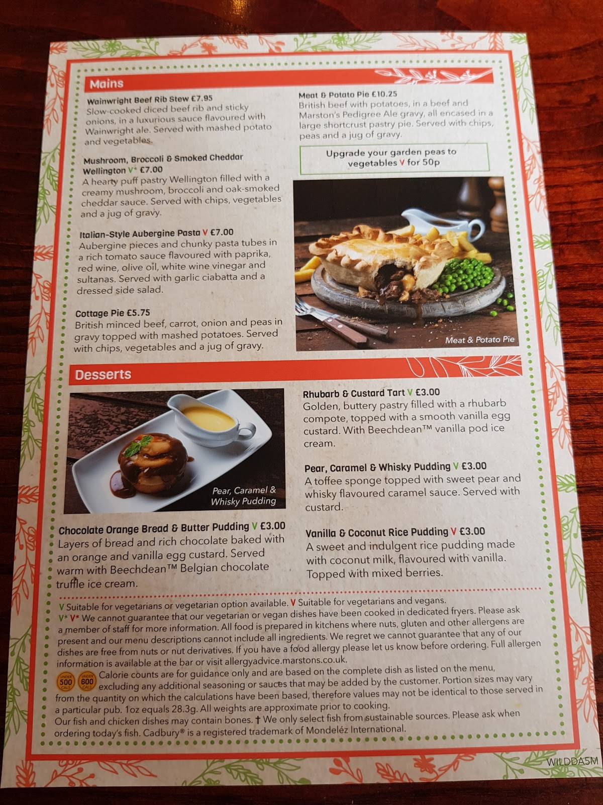 Menu at Burn Inn pub & bar, Houghton le Spring, Hetton Rd