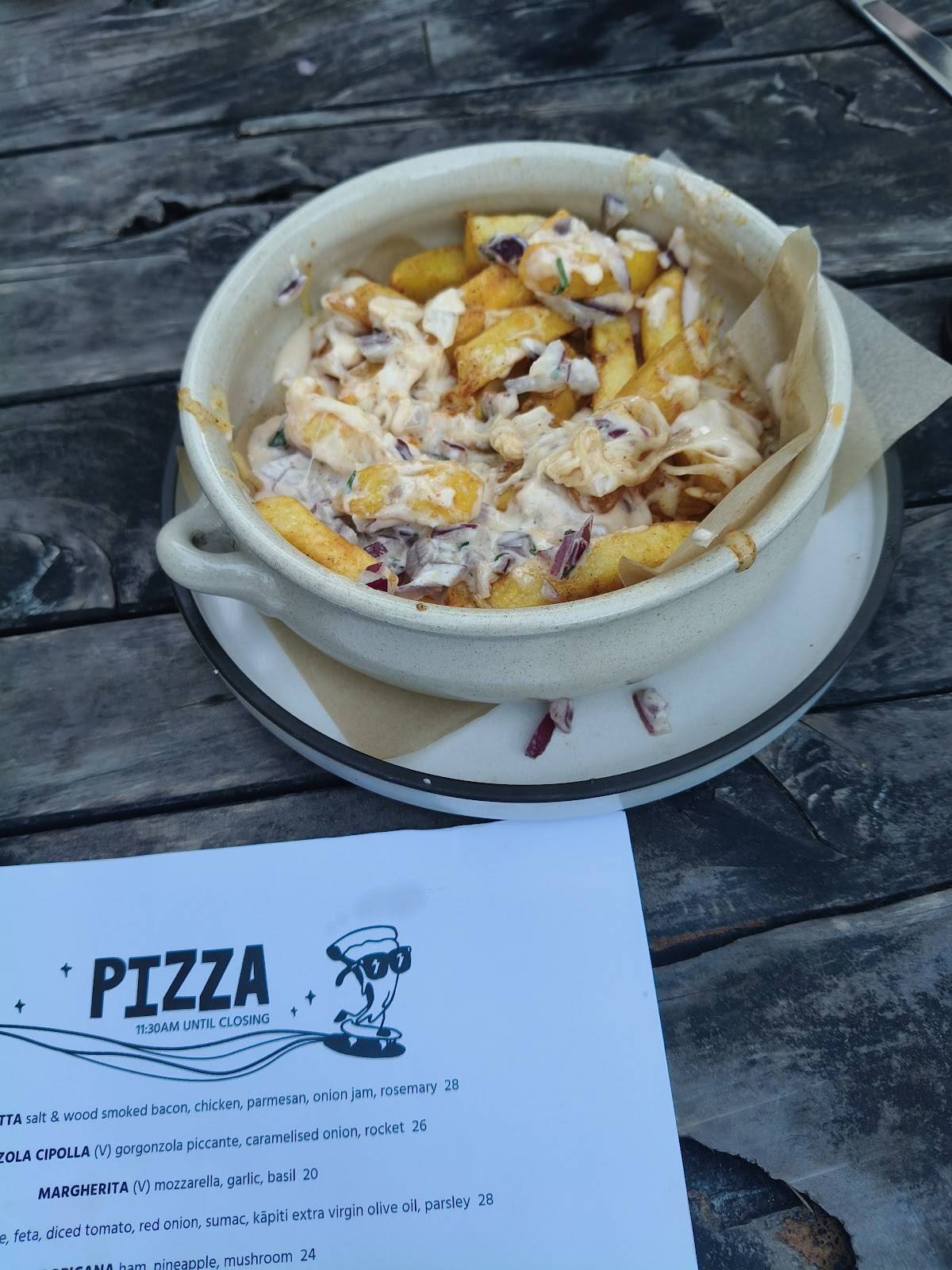 Menu at Long Beach Tavern pub & bar, Waikanae