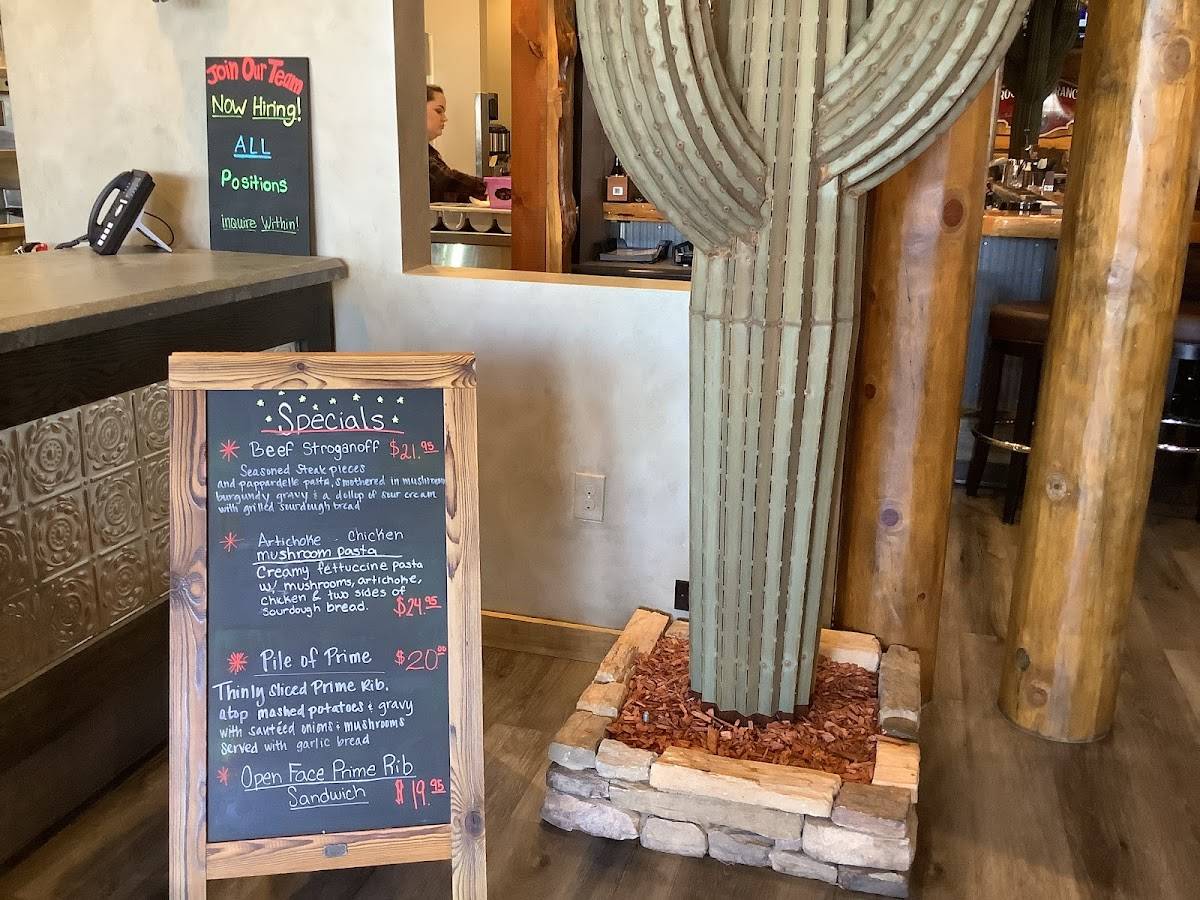 Menu at Rocking K Ranch pub & bar, Hemet