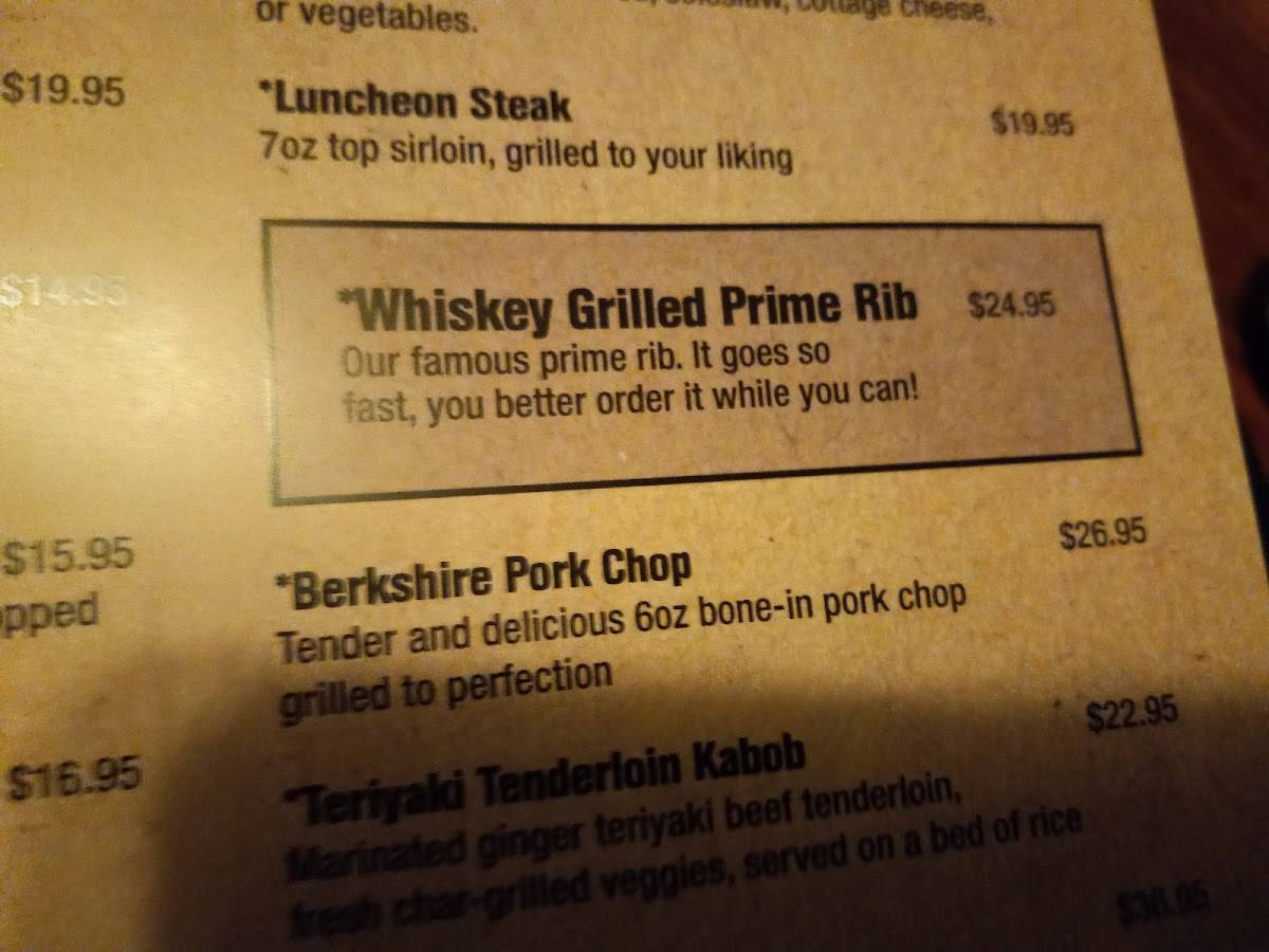 Menu at The Drover pub & bar, Omaha, S 73rd St