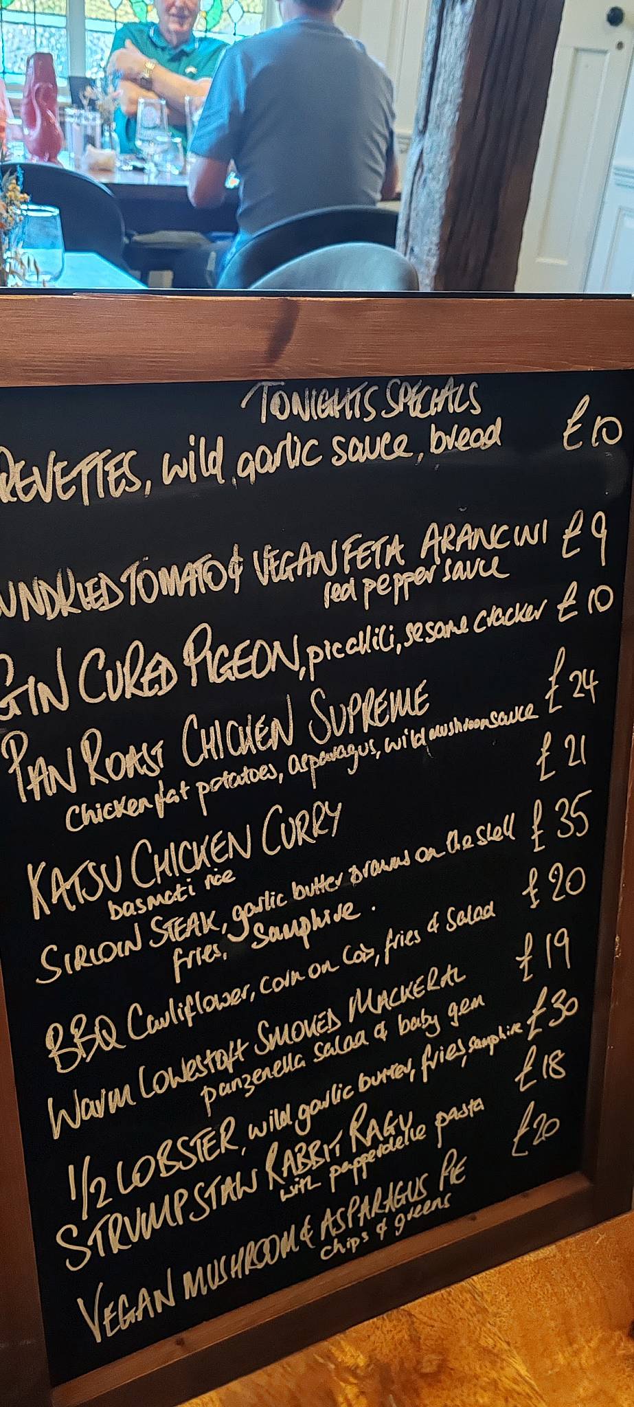 Menu at The Stag pub & bar, Norwich