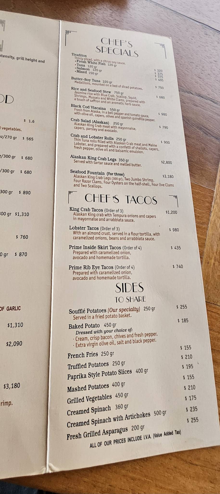 Puerto Madero Cancun Menu In English – AYSPAK