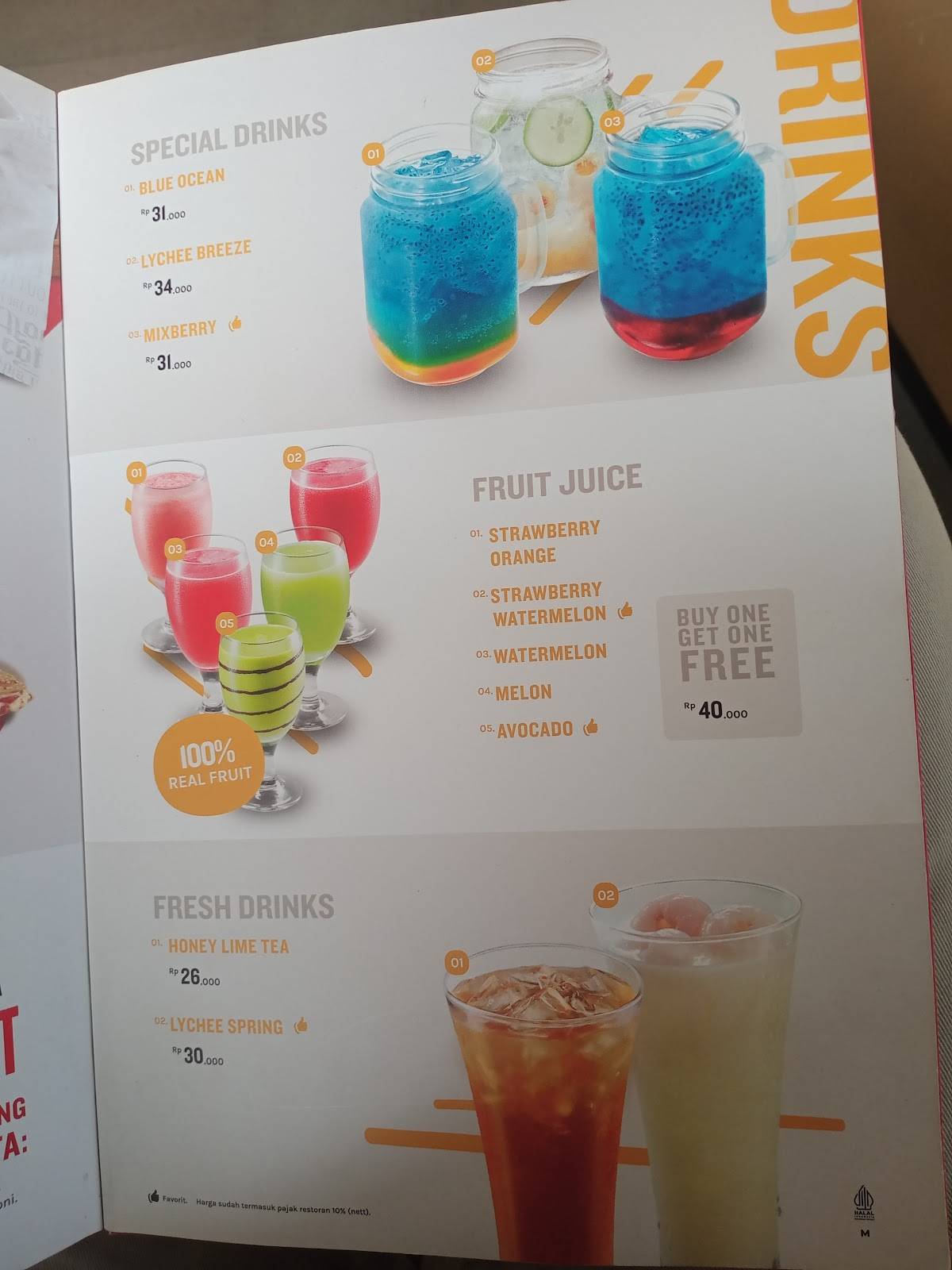 Menu at Pizza Hut Restoran restaurant, Purwodadi