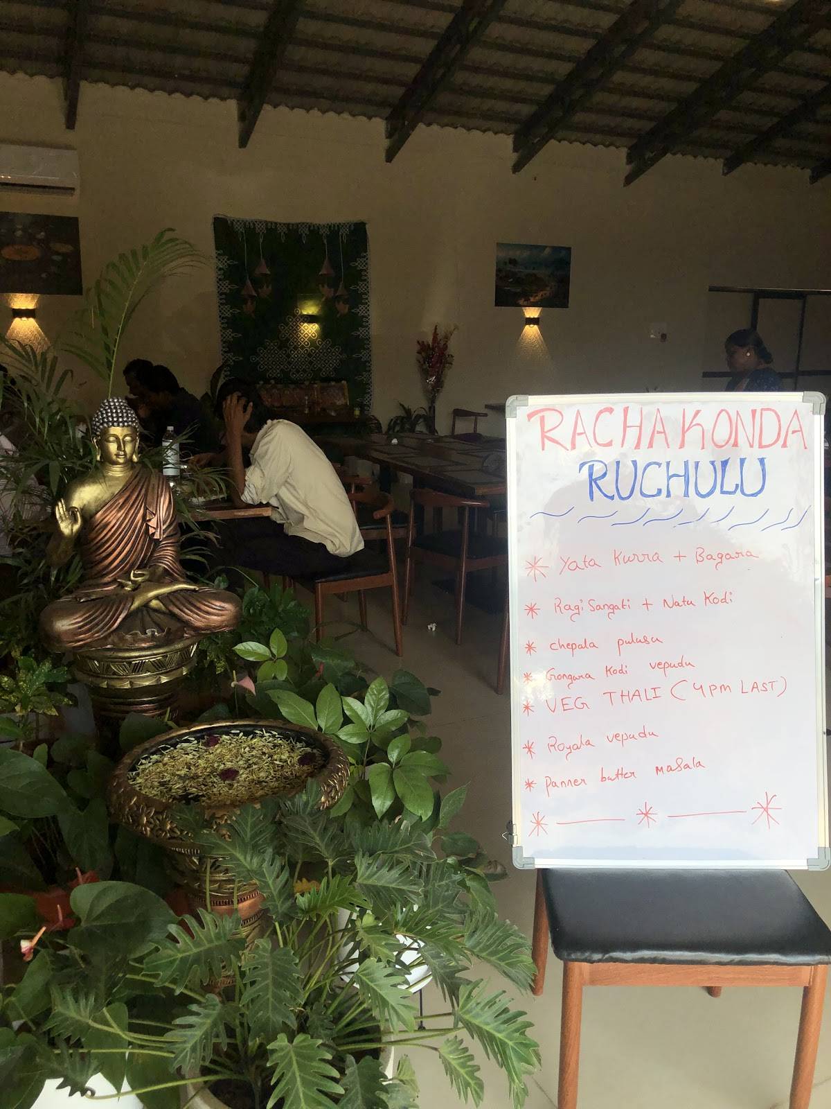Menu at RACHAKONDA RUCHULU, Bongloor