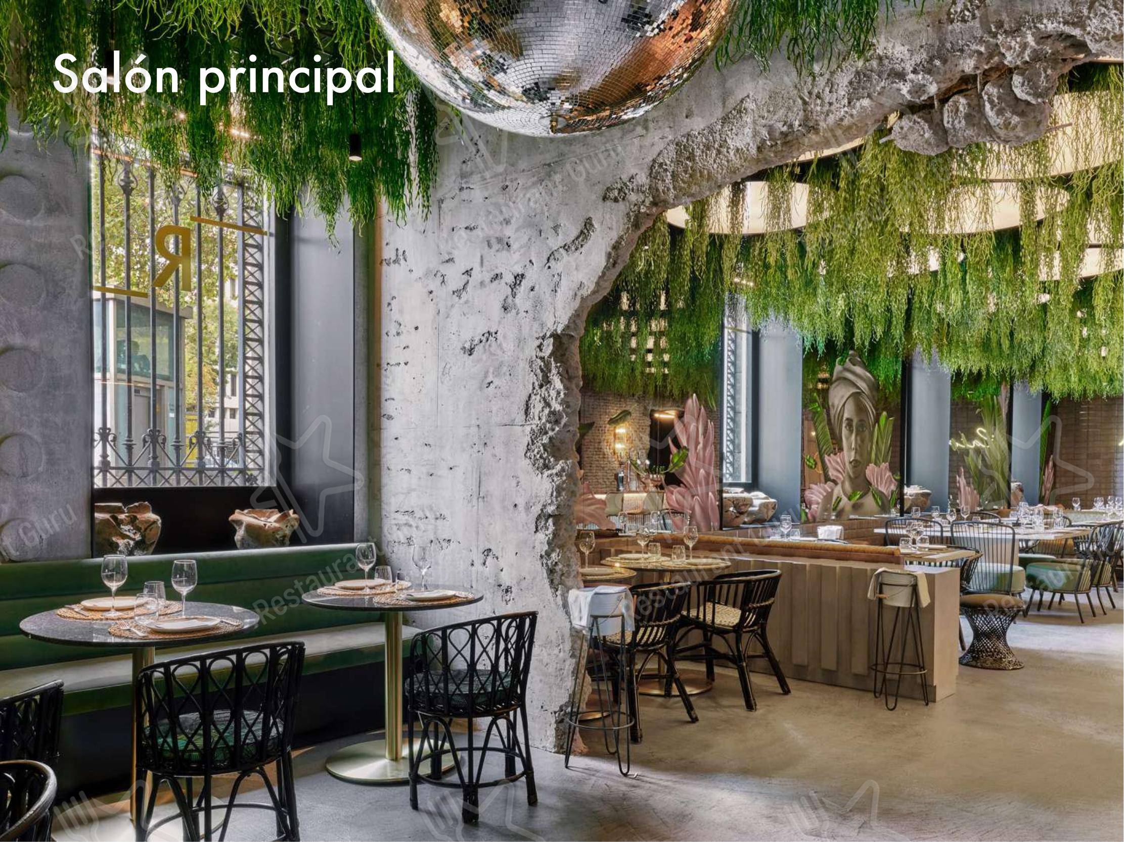 Carta del restaurante Raimunda, Madrid