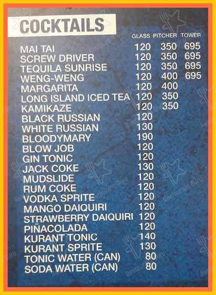 Menu at Ang Pulo Ihaw - Ihaw restaurant, Pasig