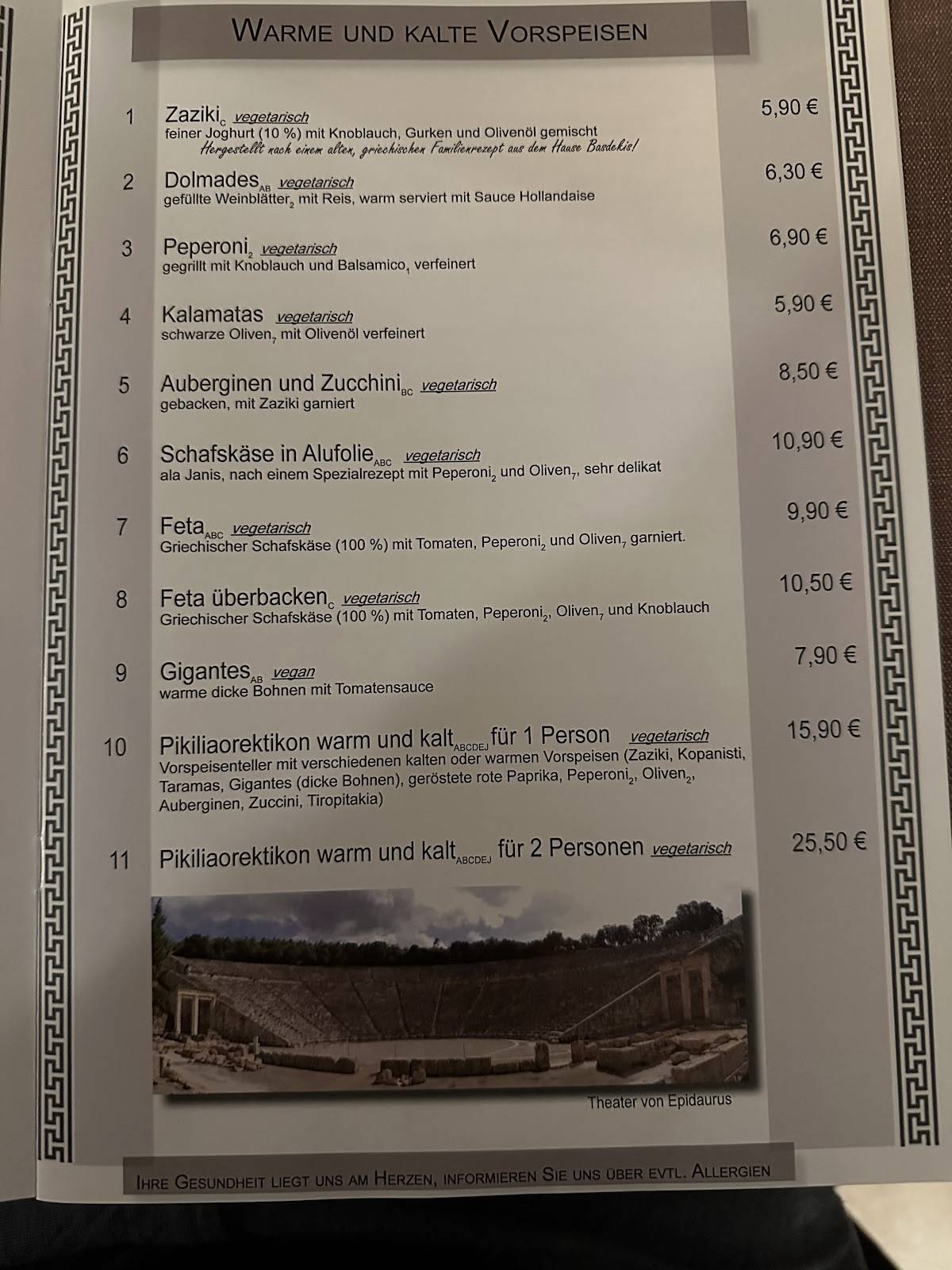 Speisekarte von Bei Janis - Zur Kanne restaurant, Rottweil
