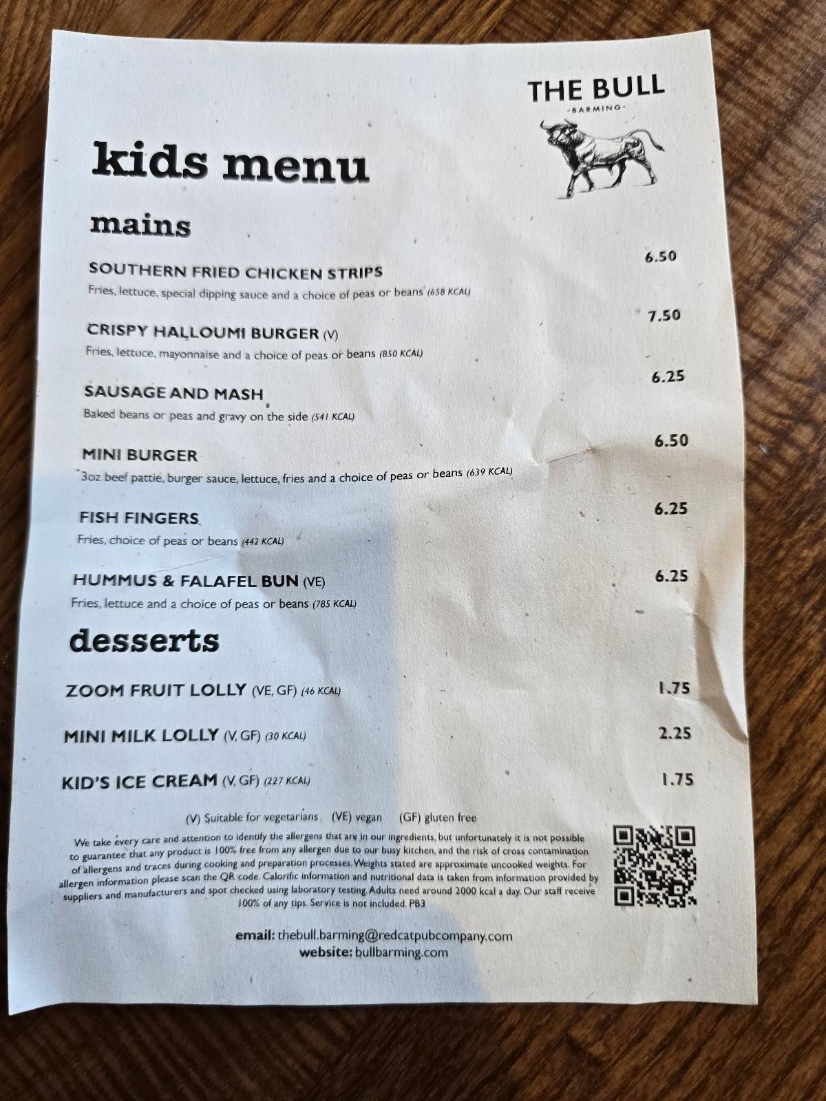 Carta de Bull - Barming, Maidstone, 5 Tonbridge Rd