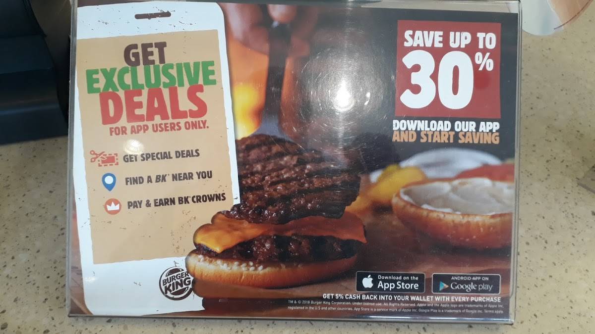 Menu at Burger King Rustenburg Drive-Thru (Halaal) restaurant, Rustenburg