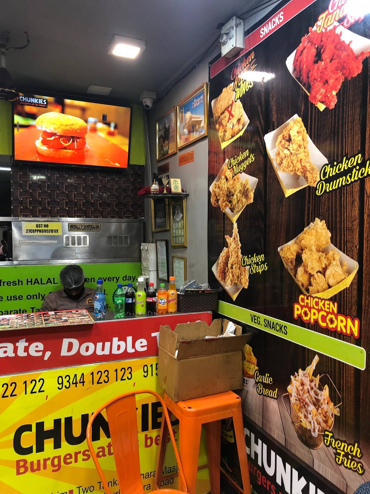 Menu at CHUNKIES PAREL, Mumbai