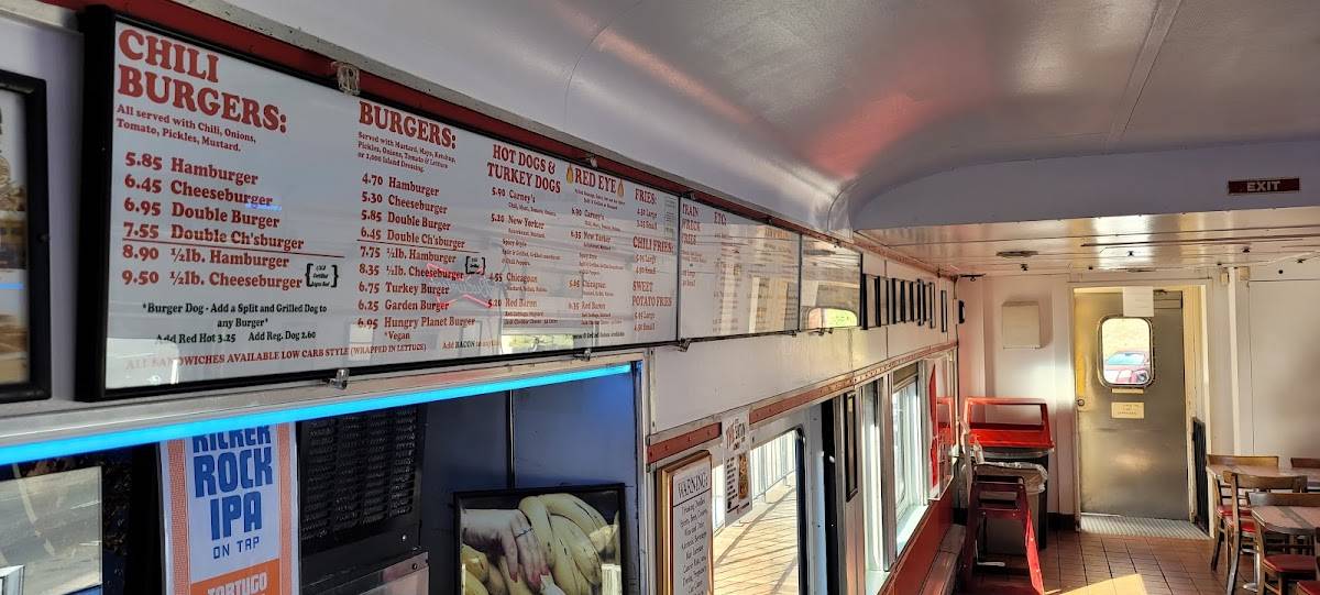 Menu at Carney's Restaurant, Los Angeles, Sunset Blvd
