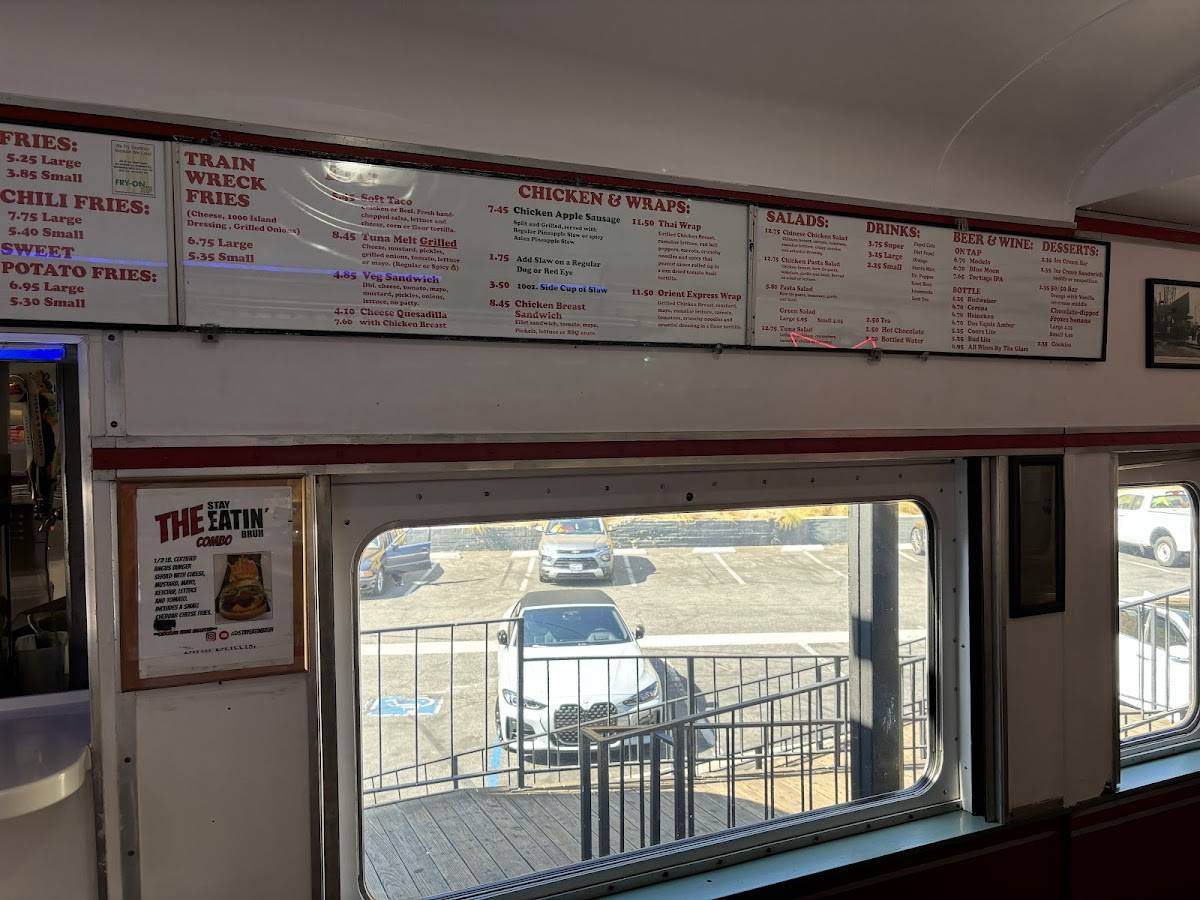 Menu at Carney's Restaurant, Los Angeles, Sunset Blvd