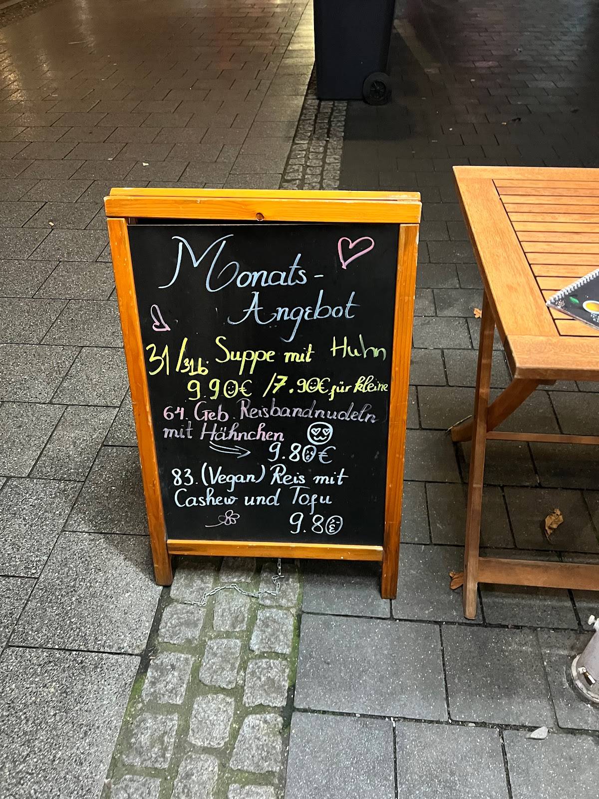 Speisekarte von Cay Tre Restaurant, Bonn