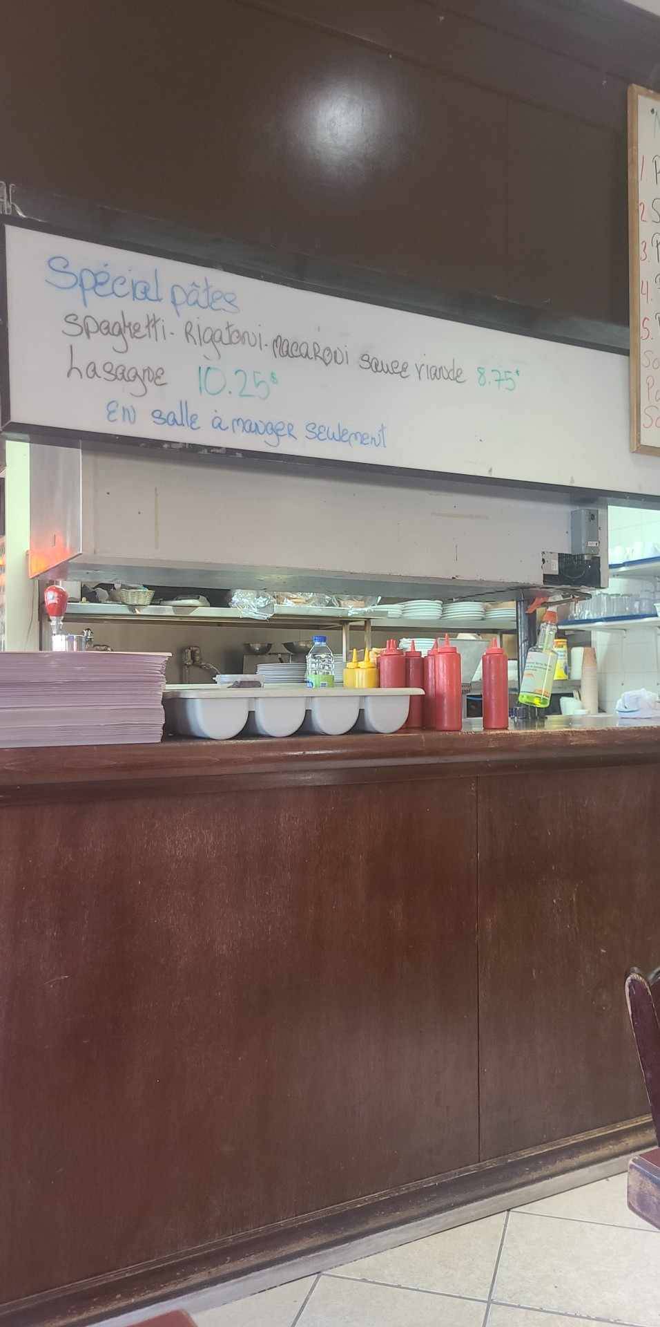 Menu at Restaurant Chez Manuel Inc, Longueuil