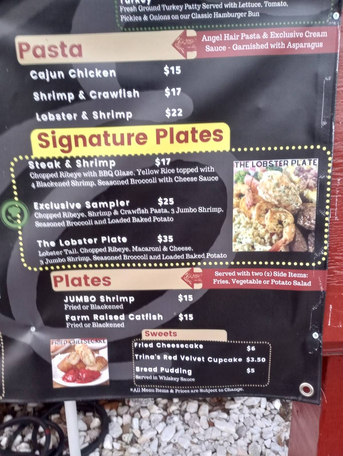 Menu at Dem Dam Burgers - Biloxi, Ms restaurant, Biloxi