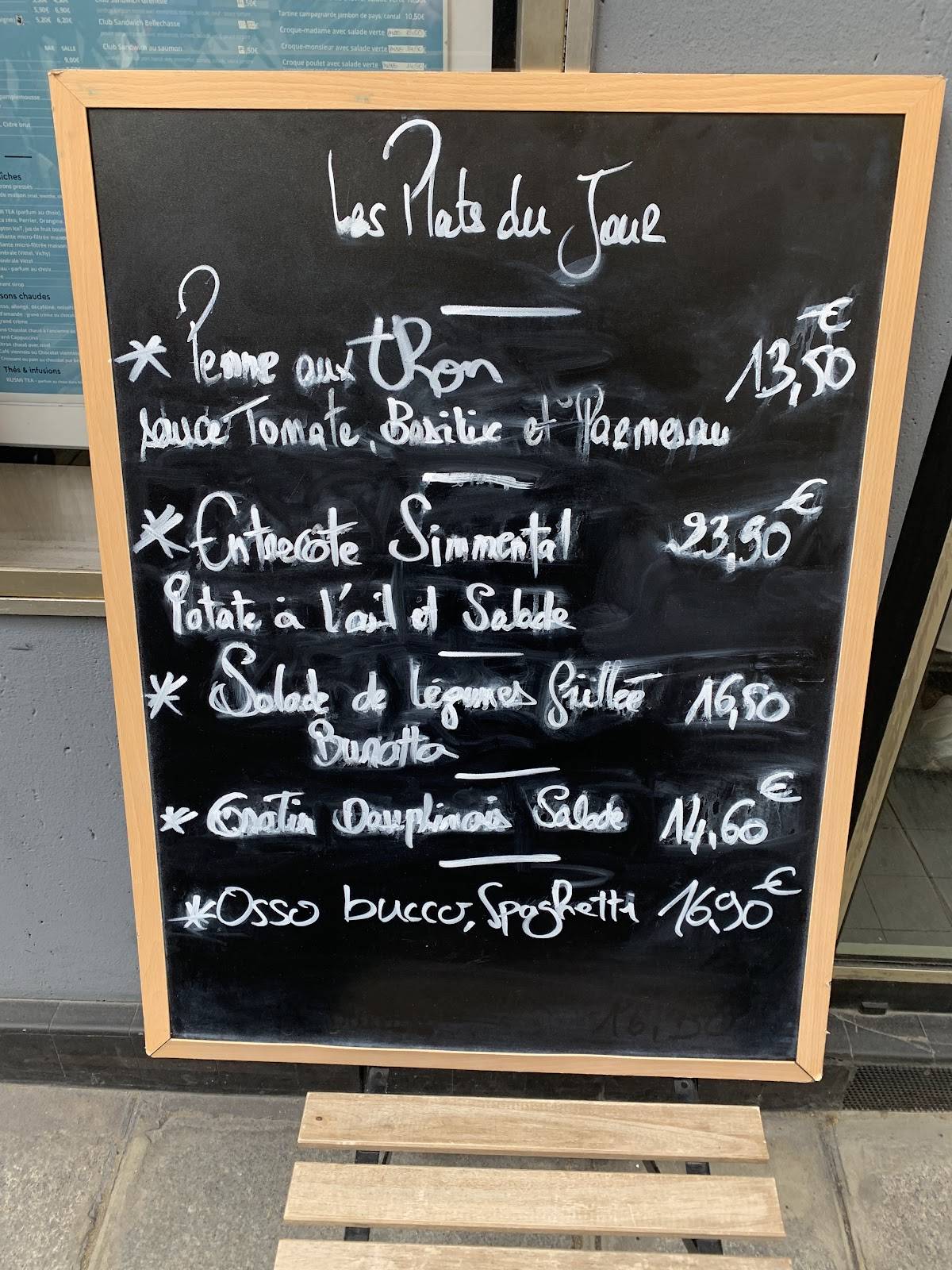 Menu at Restaurant ES, Paris, 91 Rue de Grenelle