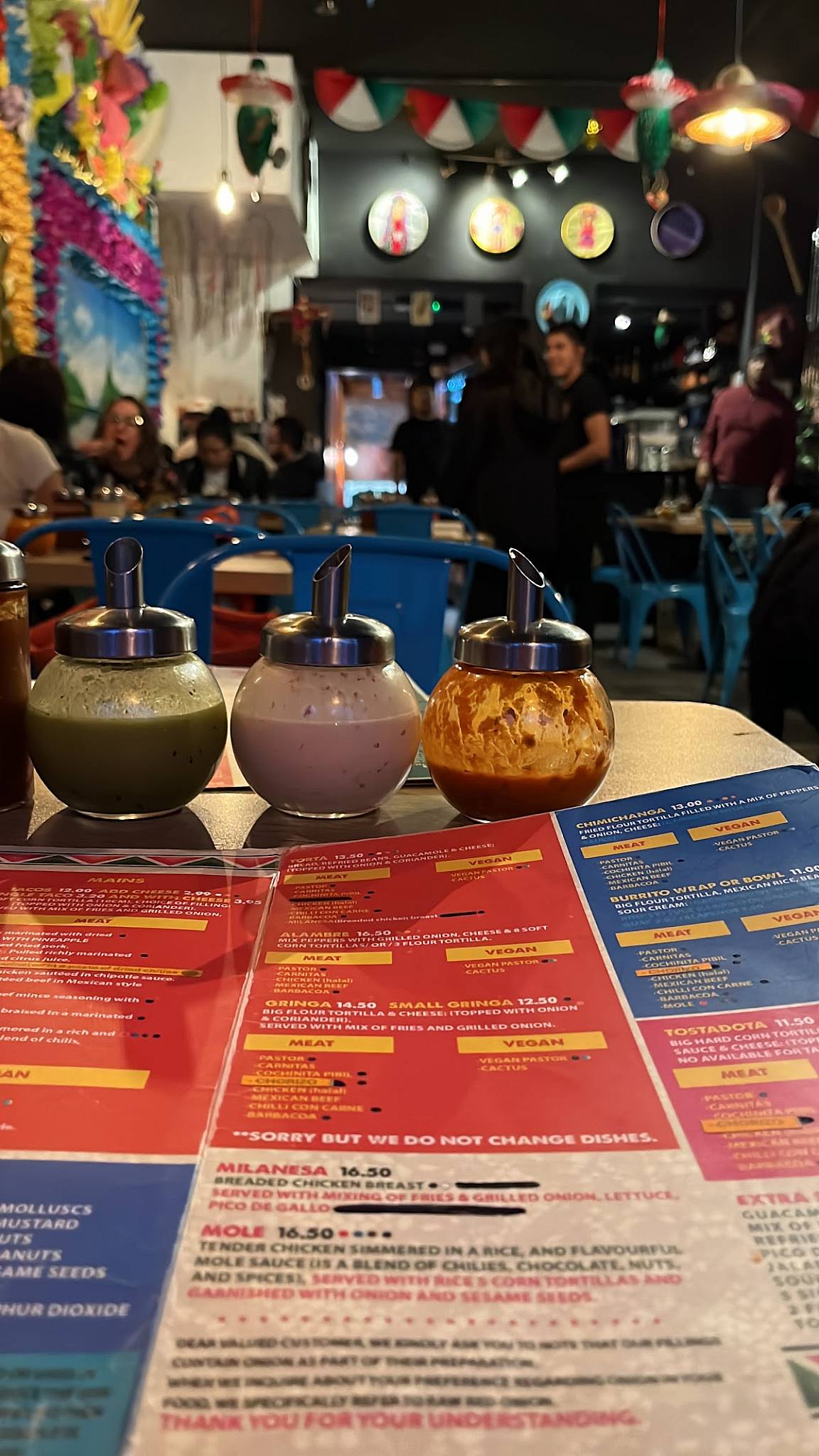 Menu at El Grito Mexican Taqueria Rathmines restaurant, Dublin, 137 ...