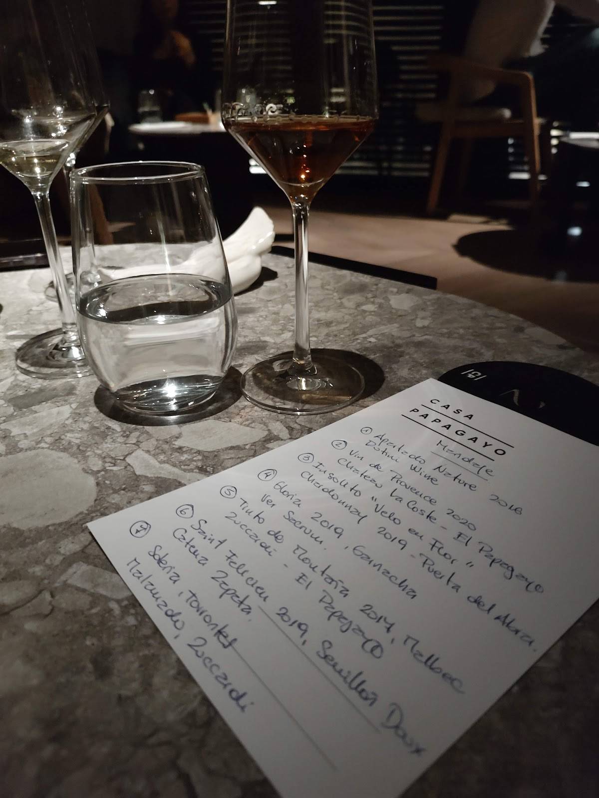 Menu at El Papagayo Restaurant, Córdoba, Arturo M. Bas 69