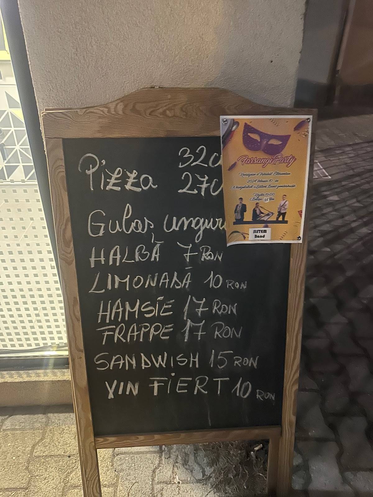 Menu at Restaurant FAKABAT, Covasna