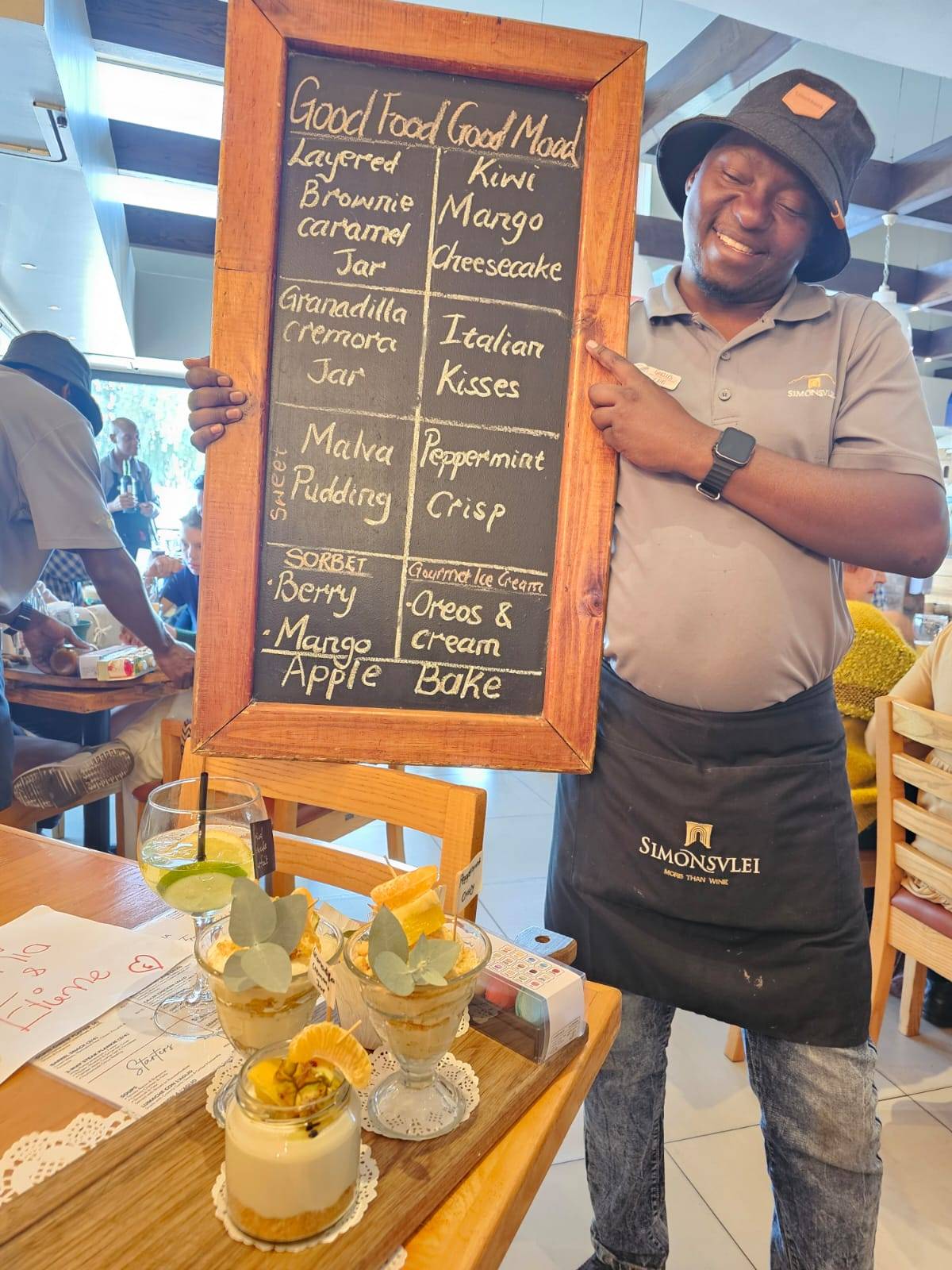 Menu at Ginellis Restaurant, Middelburg, Shop no. 3