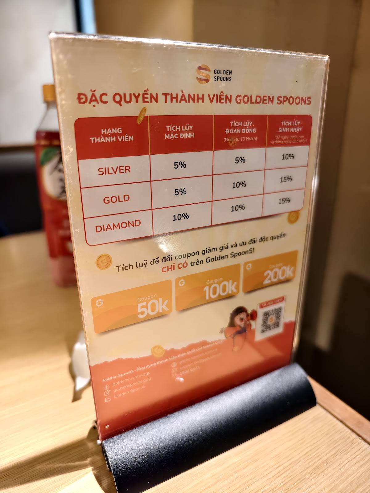 Menu at GoGi House restaurant, Ho Chi Minh City, 99 Đ. Nguyễn Huệ