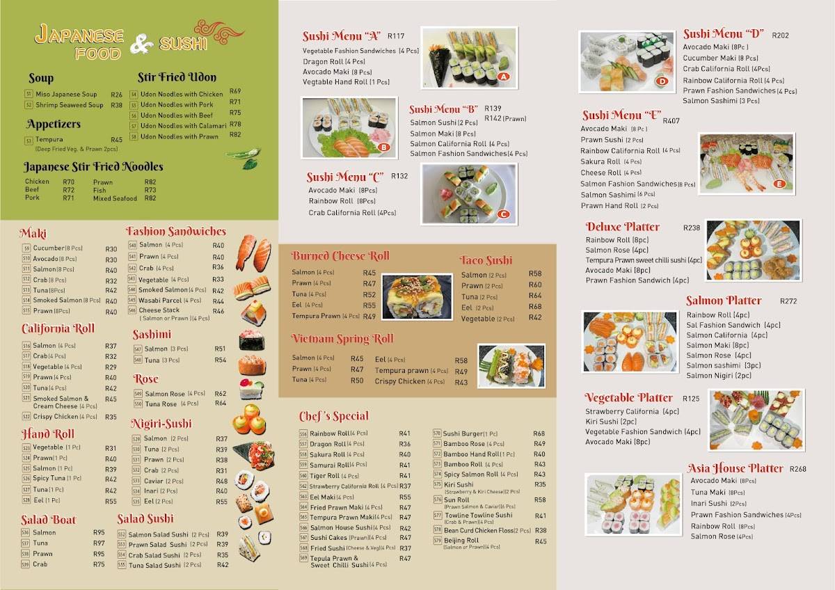 Speisekarte von Good Flavour Chinese Restaurant Elardus Park, Pretoria