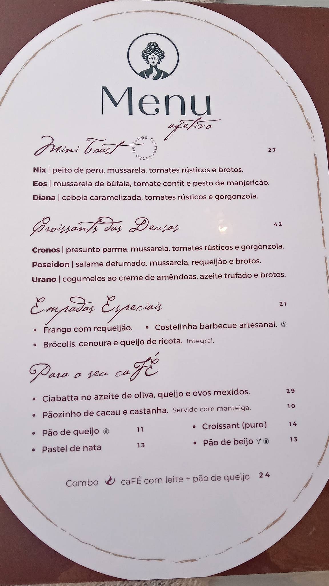 Menu em Héstia - Café e Cozinha Afetiva, Gramado
